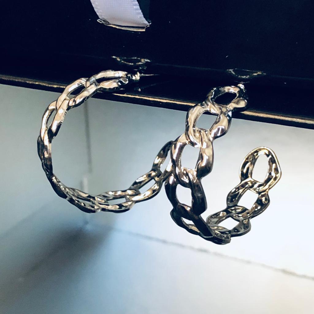 Silver Luxe Hoop – Free Birds Jewel